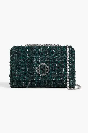 Maje Tweed Shoulder Bag