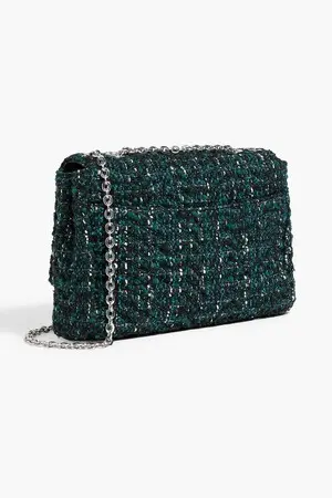 Maje Tweed Shoulder Bag