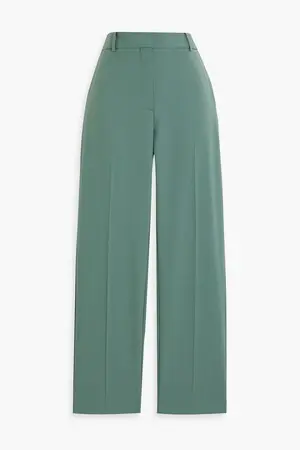 Maje Twill Straight-leg Pants