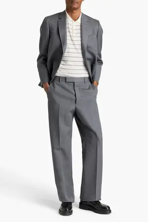 Thom Browne Wool-twill Pants - Gray
