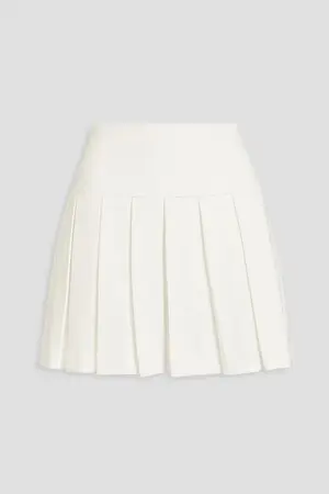 Ivory Pleated Skirts