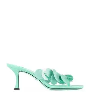 JIMMY CHOO Freja 70 Suede Heeled Sandals