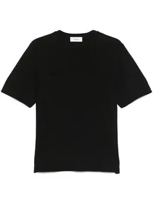 LARDINI Cotton T-shirt Black