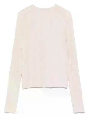 JOSEPH Ribbed-knit Cardigan - Neutrals