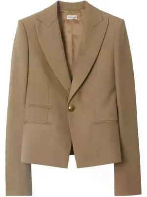Burberry Wool Single-breasted Blazer