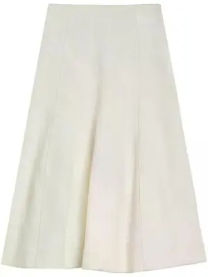 JIL SANDER Panelled Flared Midi Skirt