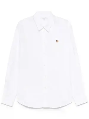Maison Kitsuné Fox Head Shirt - White