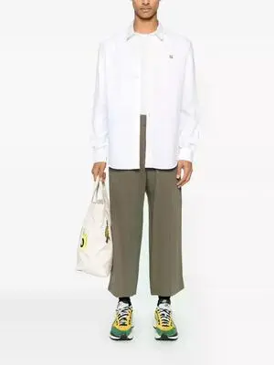 Maison Kitsuné Fox Head Shirt - White