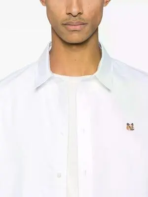 Maison Kitsuné Fox Head Shirt - White