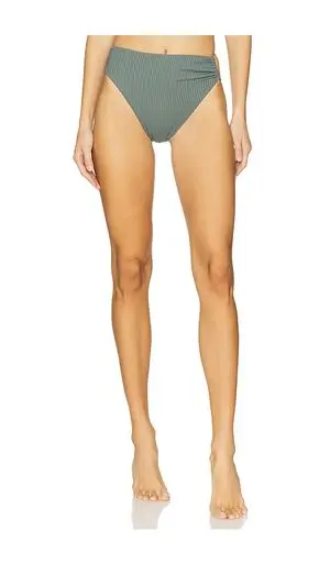 VITAMIN A Lolita Bikini Bottom - Sea Green Ecorib