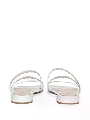 GIANVITO ROSSI Leather Slides
