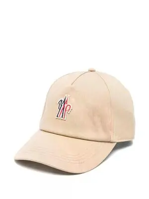 Moncler Cotton Baseball Cap - Neutrals