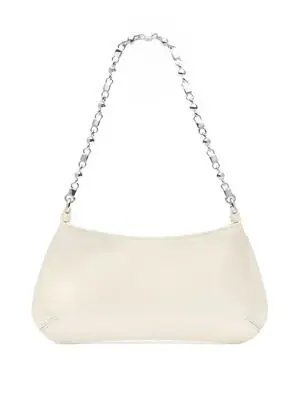 Jacquemus Le Petit Bisou Chaine Shoulder Bag - White
