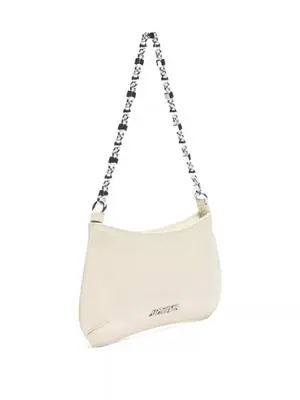 Jacquemus Le Petit Bisou Chaine Shoulder Bag - White