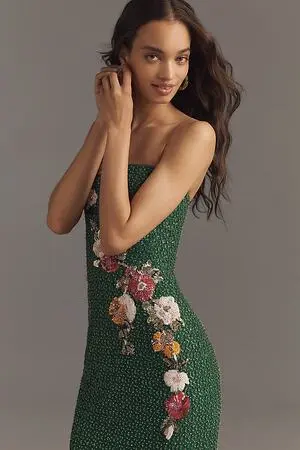 HELSI Silvia Strapless Sequin Midi Dress
