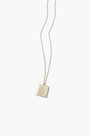 MUNS En El Mar Pendant Necklace - Gold