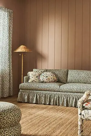 Anthropologie Bowen 83" Ruffle Sofa - Irena