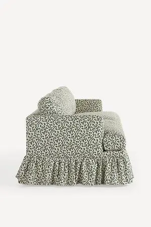 Anthropologie Bowen 83" Ruffle Sofa