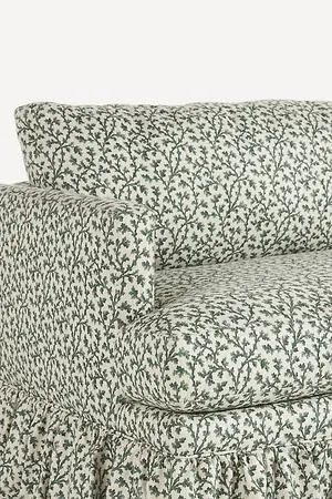 Anthropologie Bowen 83" Ruffle Sofa