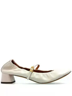 LANVIN 40mm Leather Pumps