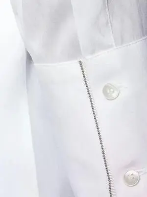 Brunello Cucinelli Wide Cuff Blouse