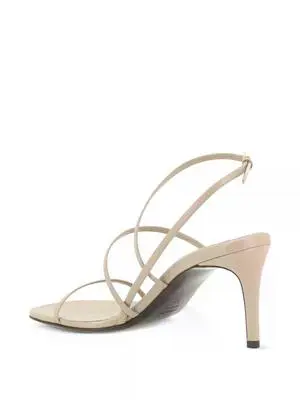 Khaite 75mm Loop Sandals - Neutrals