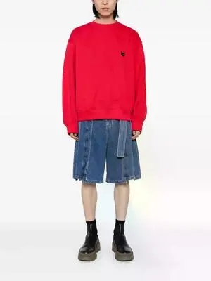 SONGZIO Belted Denim Shorts