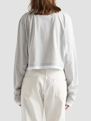Prada Long-sleeved Jersey T-shirt