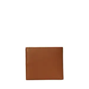 Ralph Lauren Smooth Leather Billfold Wallet - Saddle