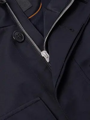 Zegna Twill Overshirt - Blue
