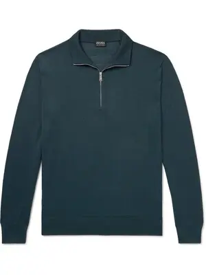 Zegna Zip Up Knitwear For Men