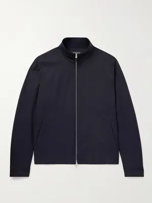 Zegna 3l Twill Blouson Jacket