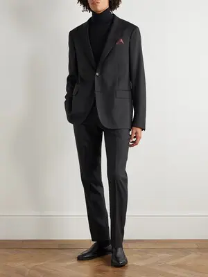 Mr P. Slim-fit Wool Suit Jacket