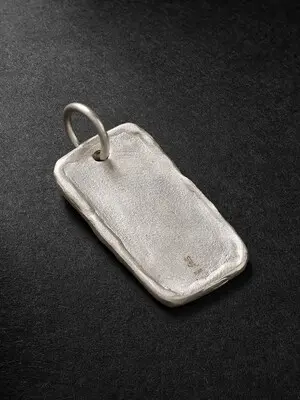 Jacquie Aiche Textured Sterling Pendant - Silver