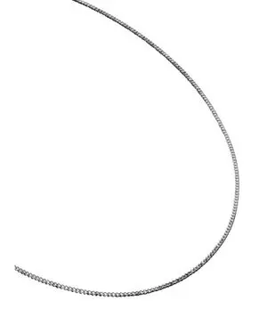 Jacquie Aiche Sterling Curb Chain Necklace - Silver