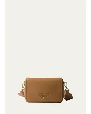Prada Daino Leather Crossbody Bag - Cara