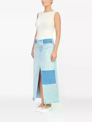 MAISON MARGIELA Patchwork Denim Skirt