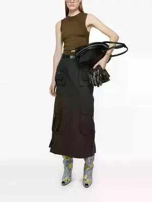 Acne Studios Cargo Midi Skirt
