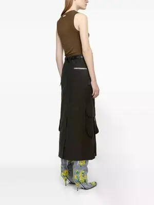 Acne Studios Cargo Midi Skirt