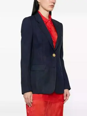 Tagliatore Single-breasted Blazer - Blue