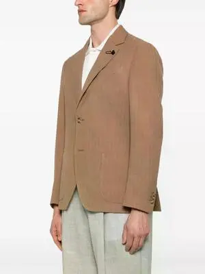 LARDINI Herringbone Blazer