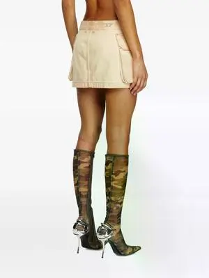 DIESEL® De-ton Denim Skirt - Neutrals