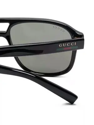 Gucci Pilot Frame Sunglasses