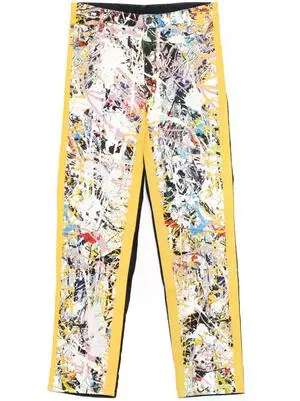 CHARLES JEFFREY Art Straight-leg Jeans - White