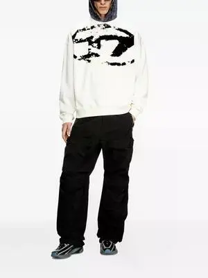 DIESEL® S-boxt-n5 Sweatshirt - White