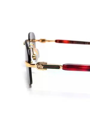 Gucci Rectangle-frame Sunglasses