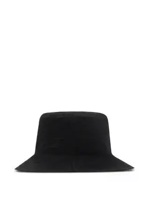 Burberry Gabardine Bucket Hat - Black
