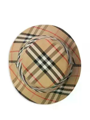 Burberry Gabardine Bucket Hat - Black