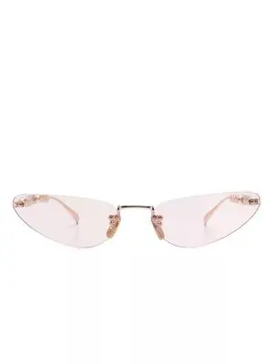 Gucci Rimless Sunglasses - Gold
