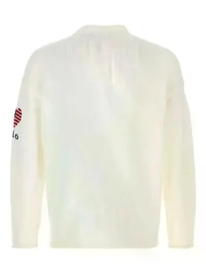 Ralph Lauren Flag Sweater - White